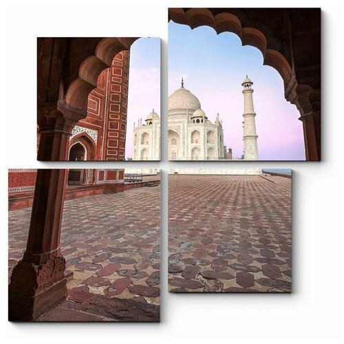 Модульная картина Индийский дворец Тадж-Махал140x140