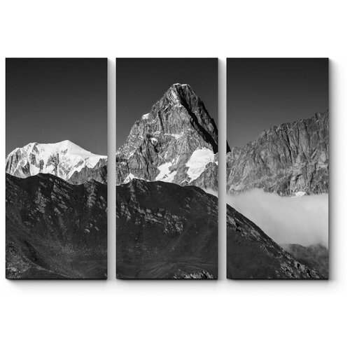 Модульная картина Величественные горы 60x43