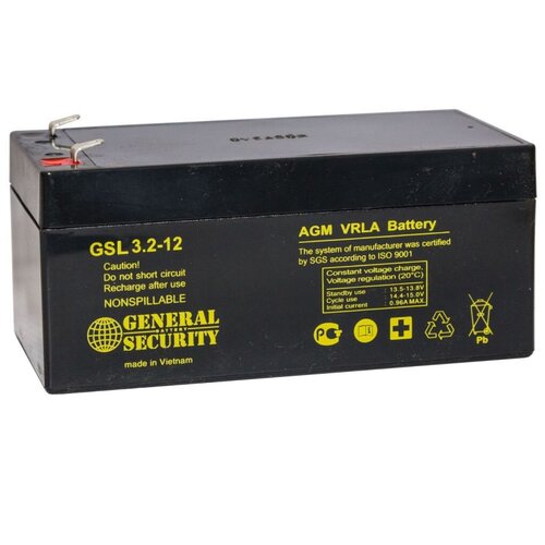 Аккумуляторная батарея General Security GSL3.2-12