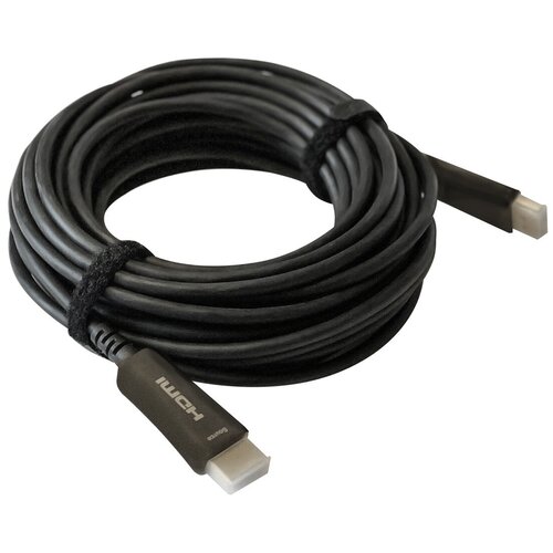 Кабель аудио-видео Digma BHP AOC 2.0-50 разъемы HDMI 2.0 AOC HDMI (m) / HDMI (m) длина 50 м, позолоченные контакты, цвет черный (1196935)