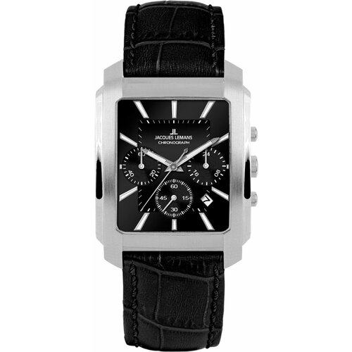 Наручные часы JACQUES LEMANS Classic 1-2149A, черный