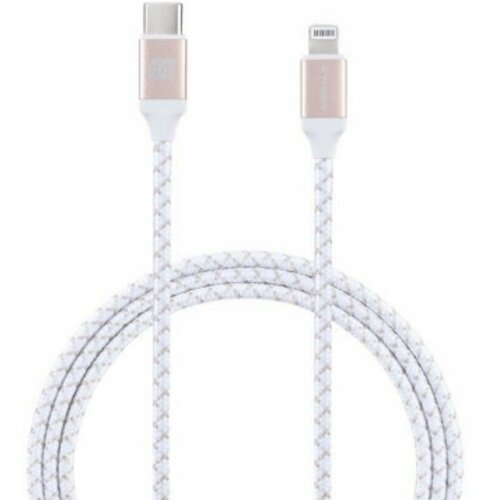 Кабель Momax Zero Lightning to Type-C Cable 18 Вт 1.2m Белый (DL39M)