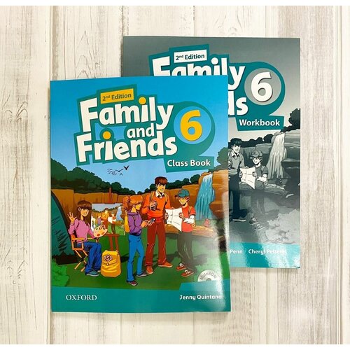 Комплект Family and Friends 6: Class book + Workbook + CD