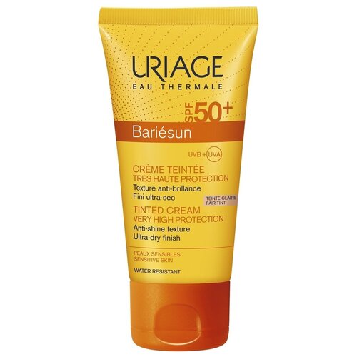 Uriage Тональный крем Bariesun, SPF 50+, 50 мл, оттенок: светлый