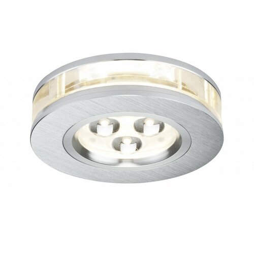 Paulmann 92540, LED, 3 Вт, 3000, теплый белый, цвет арматуры: серый