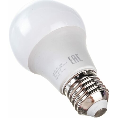 Лампа светодиодная LED 10 Вт 950 Лм 6500К холодная Е27 А60 Elementary | код.23230 | GAUSS (30шт. в упак.)