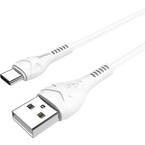 Кабель Hoco X37 Cool power USB - USB Type-C, 1 м, белого цвета