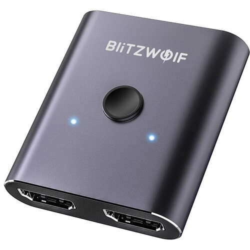 Переходник HDMI BlitzWolf BW-HDC2 Bi-Directional HDMI Switch Grey