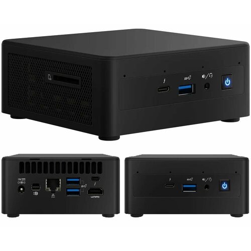 Компьютер Riwer NUC 3214146 (i3-1115G4, TDP 35, Intel NUC 11, 16 Гб D4 SD 3200 (2x8), 250 Гб M.2, UHD Xe G4, Без DVD, Wi-Fi/BT, Win 11 Home, RWNUC2, 90 Вт)
