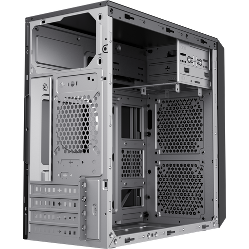 Case Forza mATX case, black, w/PSU 450W 12cm, w/2xUSB3.0, w/pwr cord, w/o FAN
