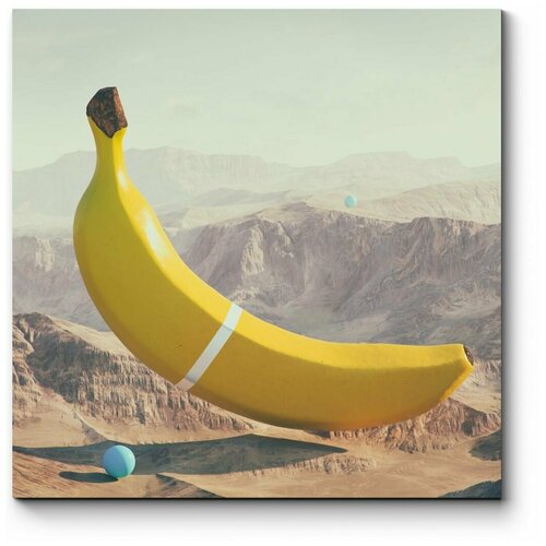 Модульная картина Гигантский банан 90x90
