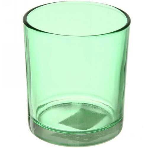 Подсвечник «Oasis-Glass» 8,8*10см цвет зеленый