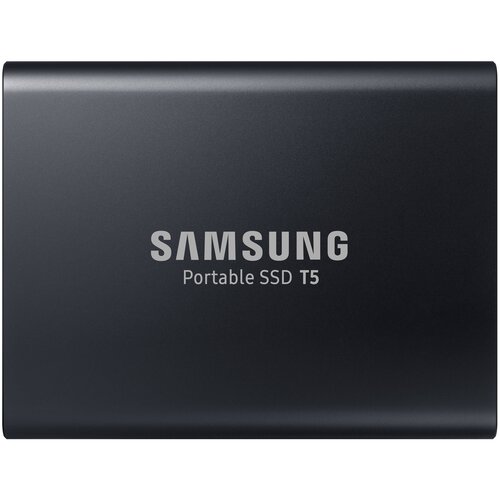 2 ТБ Внешний SSD Samsung T5, USB 3.2 Gen 2 Type-C, черный