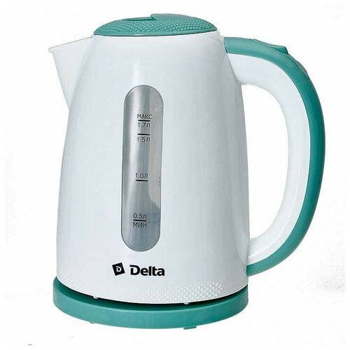 Чайник электрический Delta DL-1106 White/Mint