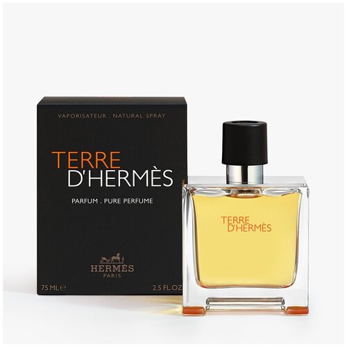 HERMES Духи Terre D'Hermes Parfum Pour Homme, 75 мл