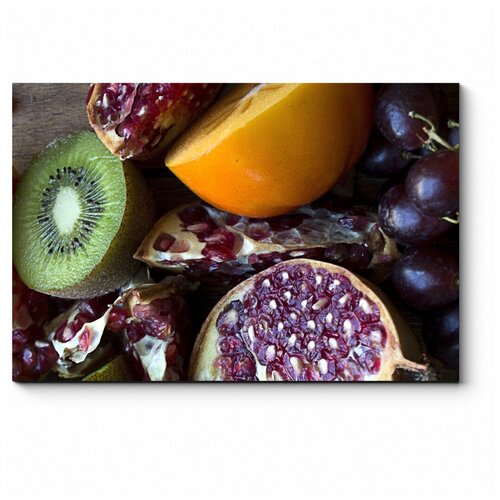 Модульная картина Экзотические фрукты 110x73