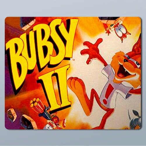 Коврик для мыши с принтом игра Bubsy 2 - 9963