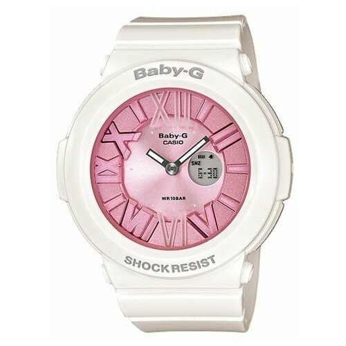 Наручные часы CASIO Baby-G BGA-161-7B2, розовый, белый
