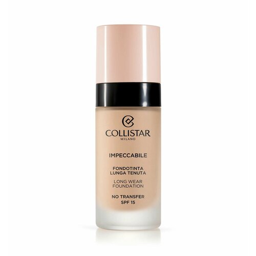 Collistar - Impeccabile Long Wear Foundation 2R Стойкий тональный крем водорезистентный 30 мл