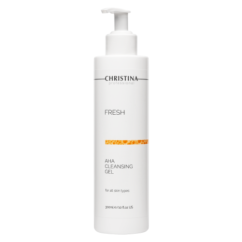 Christina Fresh Очищающий гель c фруктовыми кислотами для всех типов кожи AHA Cleansing Gel for all skin types 300 мл