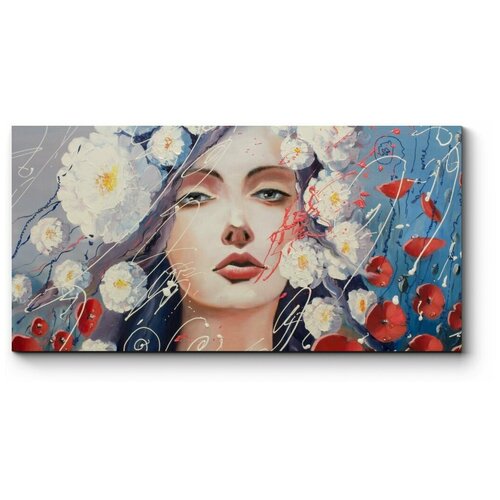 Модульная картина Картина маслом "Слезы Венеры"60x30