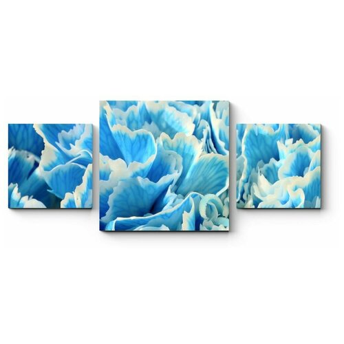 Модульная картина Море цветов120x51