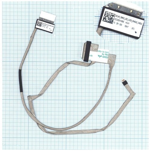 Шлейф матрицы для ноутбука Samsung DC02001K800 (40-pin) LED