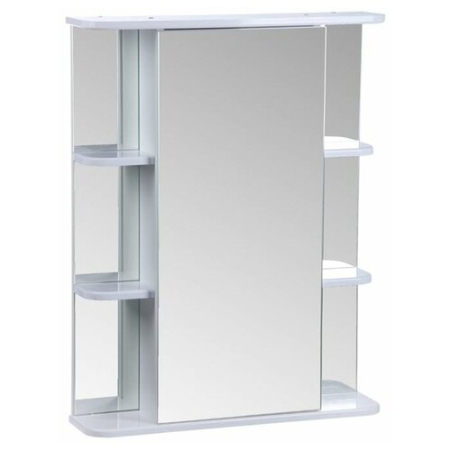 Зеркало-шкаф "Тура", с двумя секциями полок, 65 х 15,4 х 83,2 мм 1311313