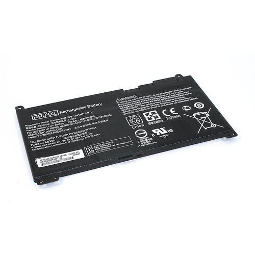 Аккумулятор RR03XL для ноутбука HP ProBook 430 G4 11.4V 3930mAh черный
