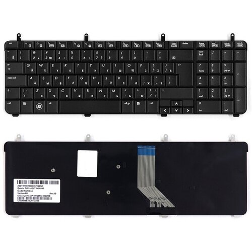 Клавиатура для ноутбука HP Pavilion dv7-3140sf черная