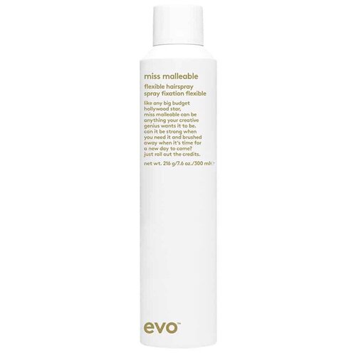 Evo Лак для волос Miss Malleable Flexible Hairspray, 300 мл