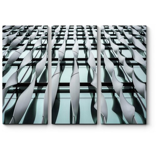 Модульная картина Декорации фасада в Лондоне 100x72