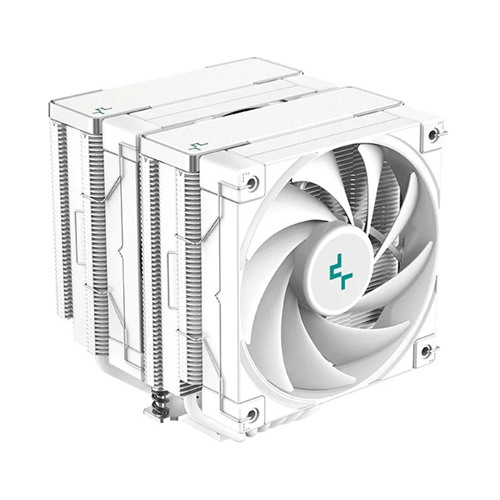 Кулер для процессора DEEPCOOL AK620 WH LGA20XX/1700/1200/115X/AM5/AM4 (8шт/кор, TDP 260W, PWM, DUAL Fan 120mm, 6 тепл. трубок, белый) RET (AK620 WH)