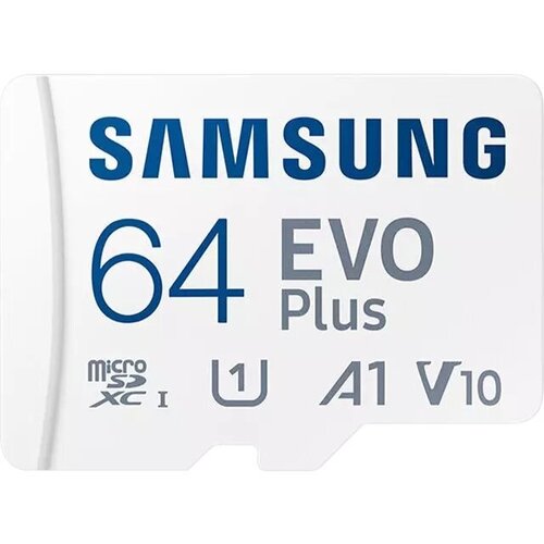 Карта памяти Samsung EVO Plus microSDXC 64Gb UHS-I U1