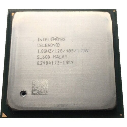 Процессор Intel Celeron 1800MHz Willamette S478,  1 x 1800 МГц, OEM