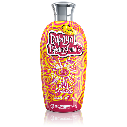 SuperTan крем для загара в солярии Papaya and Pomegranate 200 мл