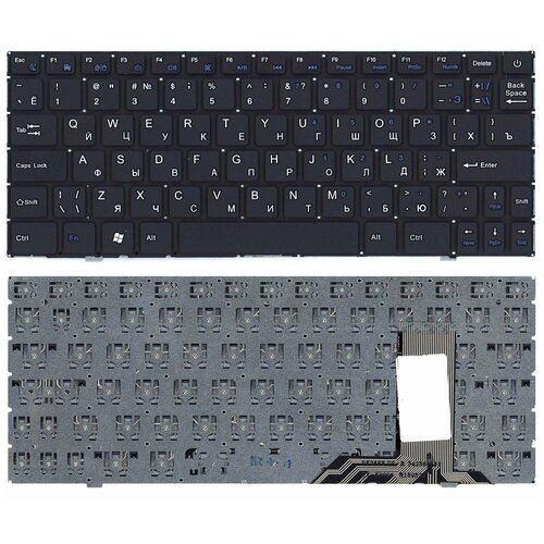 Клавиатура для ноутбука Prestigio SmartBook 116A черная