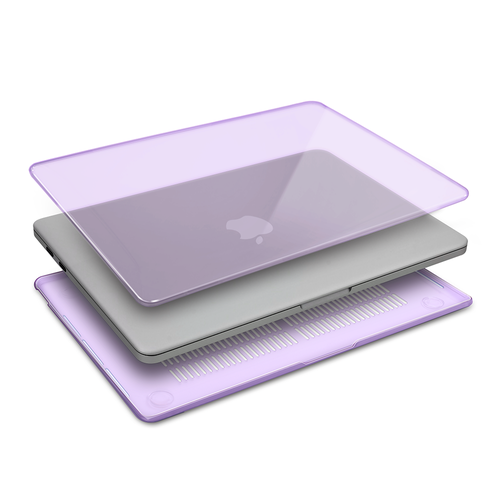 Чехол-накладка пластиковая для Macbook Pro 14.2 M1 Pro A2442 сиреневый