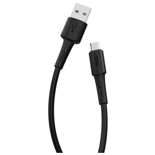 Комплект 5 штук, Кабель интерфейсный TFN USB-Micro-USB, 3.0м. черный (TFN, TFN-CMICUSB3MBK)