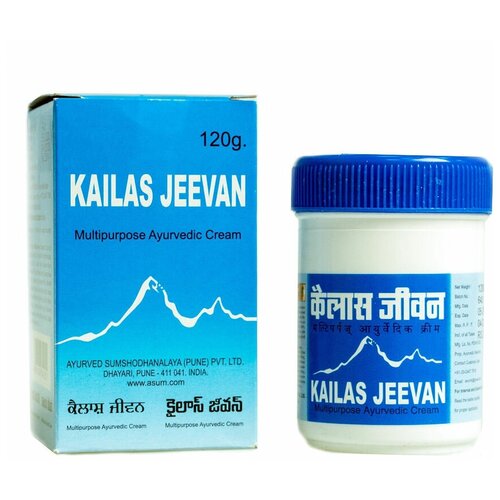 KAILAS JEEVAN (Кайлаш Дживан) крем-бальзам аюрведический), 120 г