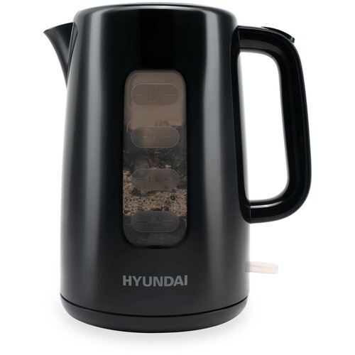 Чайник электрический Hyundai HYK-P2501 черный, пластик