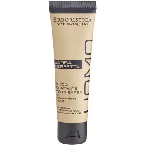 Увлажняющая сыворотка-флюид для лица и бороды L'Erboristica Uomo Face Beard Moisturizing Fluid /50 мл/гр.
