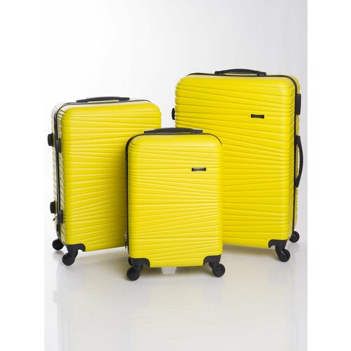 Комплект чемоданов Freedom, желтый