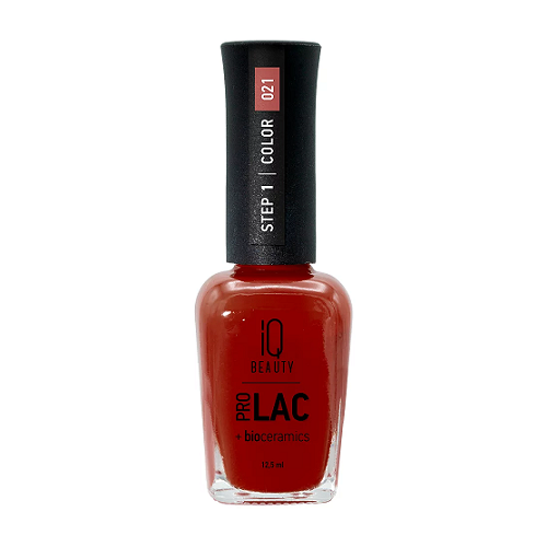 Лак гелевый для ногтей IQ BEAUTY PROLAC 021 Like Red lipstick, 12,5 мл