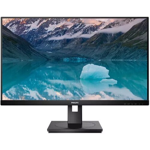 Монитор 23.8 PHILIPS 242S9JML/00 Black с повротом экрана (VA, 1920x1080, 75Hz, 4 ms, 178/178, 300 cd/m, 50M:1, +DVI)