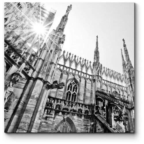 Модульная картина Миланский собор 30x30