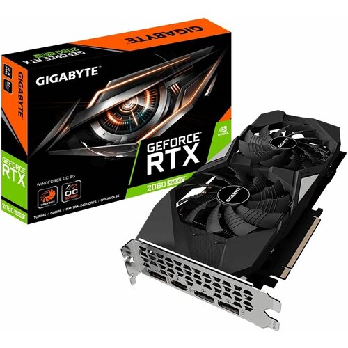 Видеокарта GIGABYTE GeForce RTX 2060 SUPER WINDFORCE OC 8G (rev 1.1)