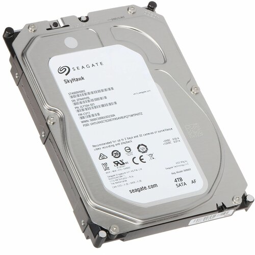 Жесткий диск HDD Seagate SkyHawk Lite 4ТБ ST4000VX005 SATA 3 5900RPM