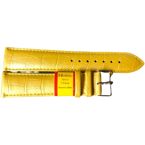 Ремешок Modeno, размер 22, желтый