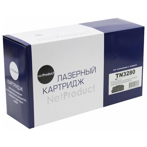 Картридж NetProduct N-TN-3280, 8000 стр, черный